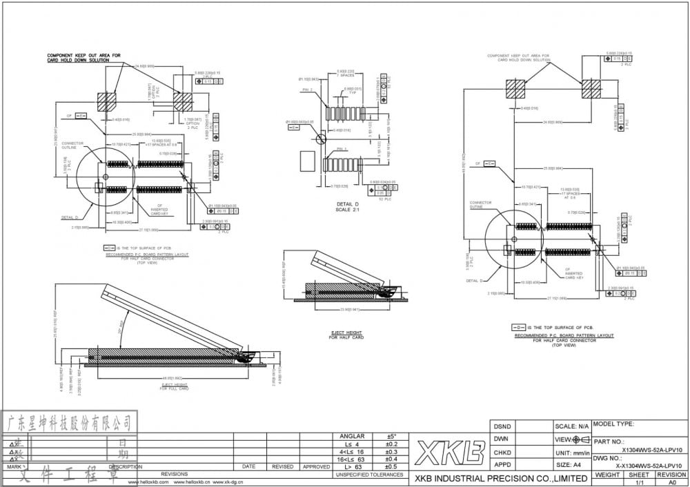 X1304WVS-52A-LPV10 product drawing page 3