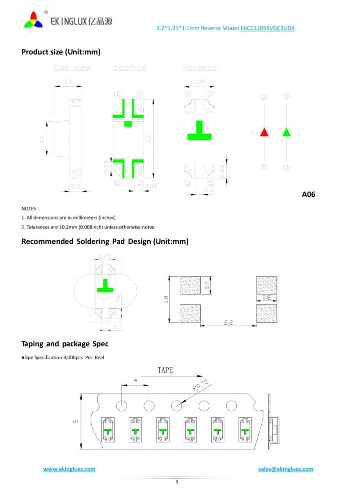 E6CC1205RVGC2UDA datasheet page 5