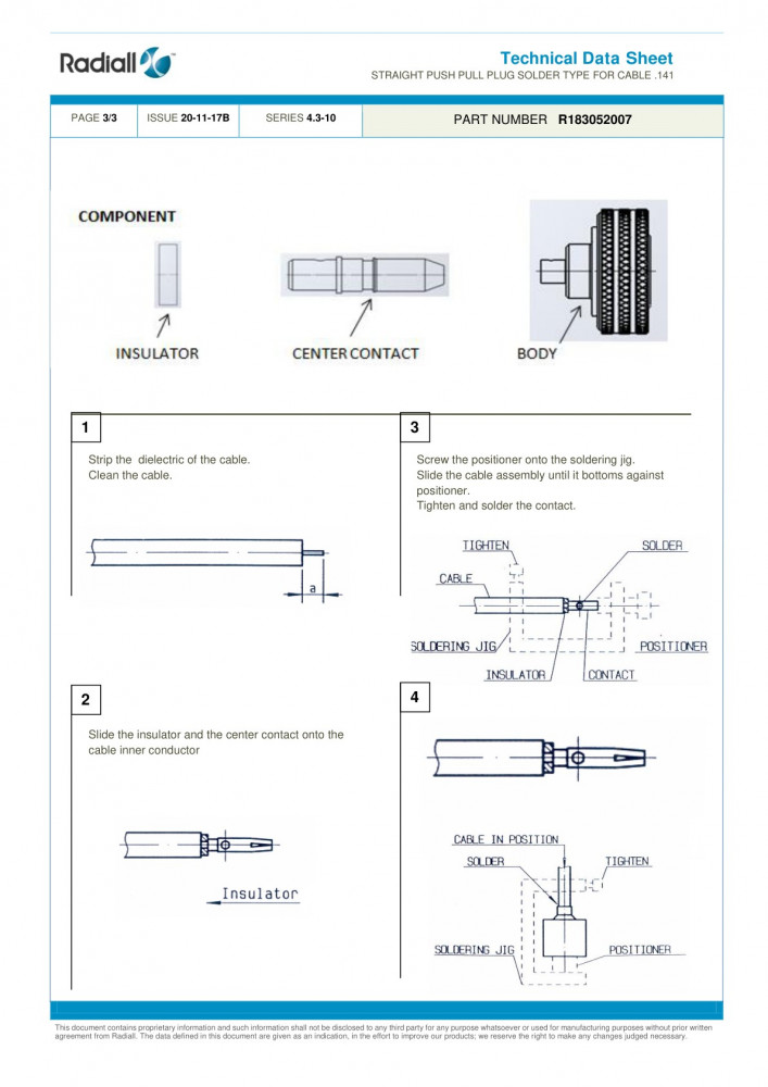 Radiall R183052007 datasheet page 3