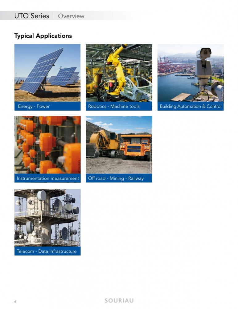 UTG614DCG catalog page 6