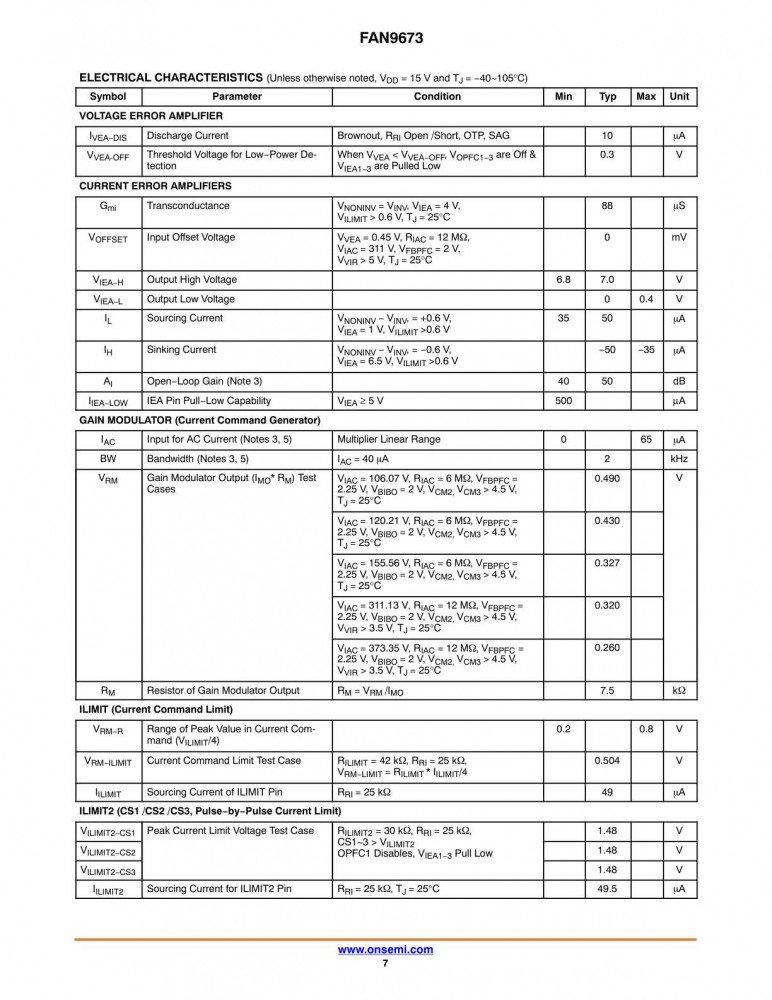 FAN9673 datasheet page 7