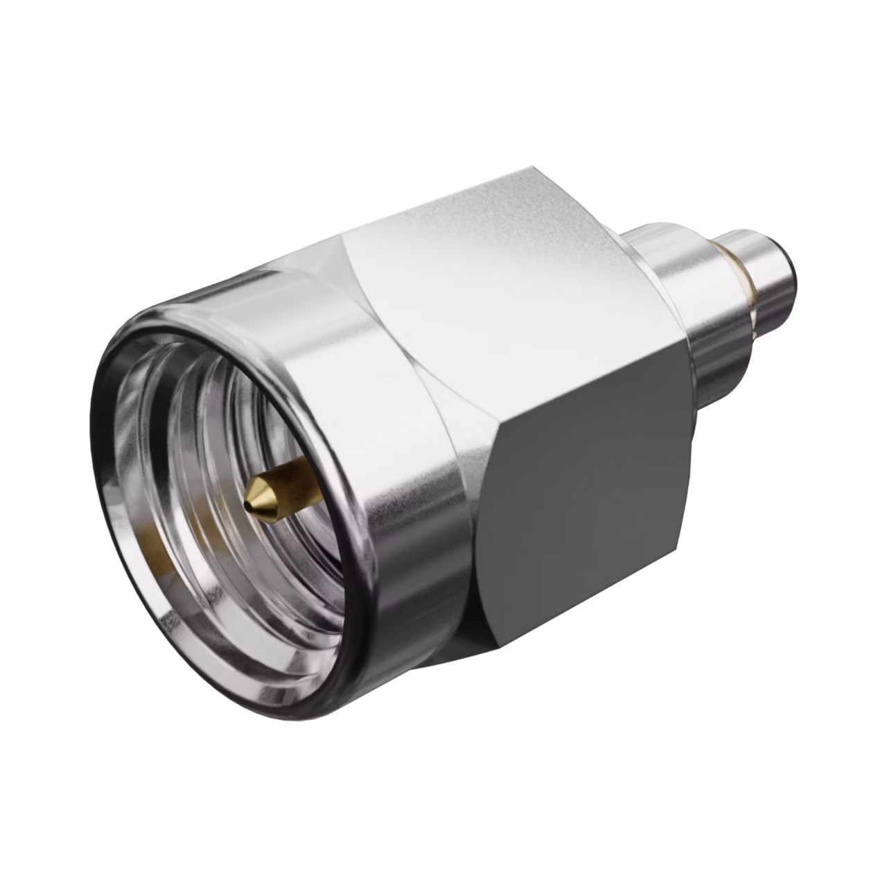 SMA Plug-to-MMCX Plug, Between-Series Adapter, Tray, 50 Ohms for sale