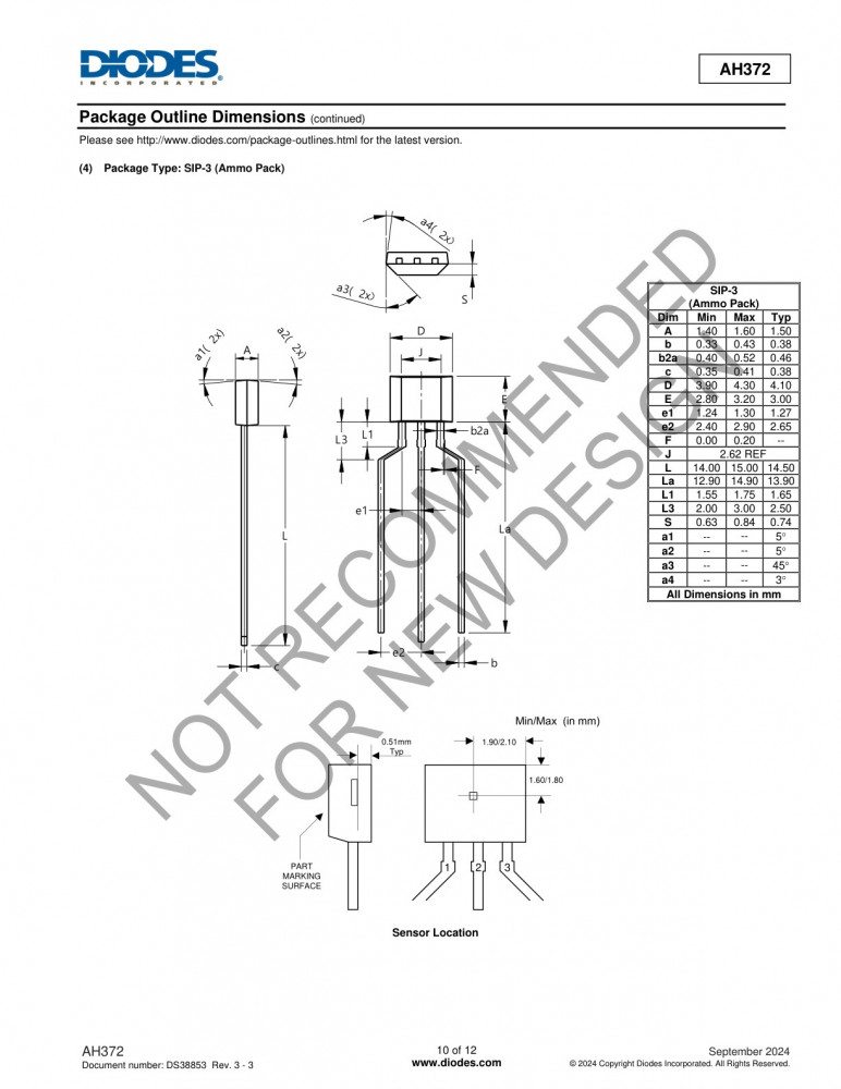 AH372 datasheet page 10