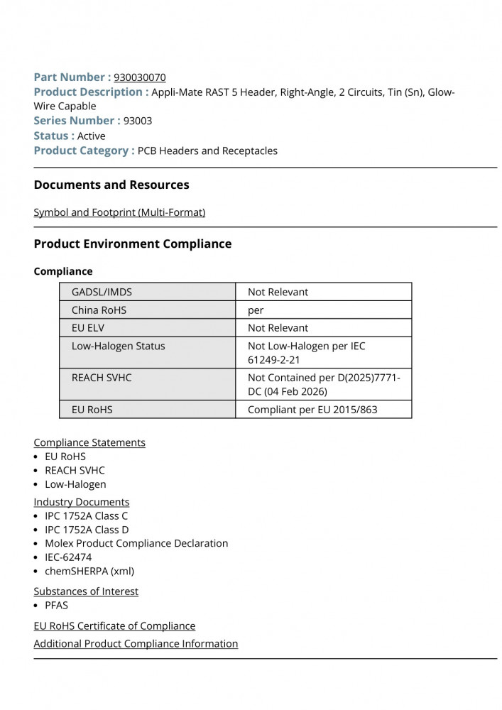 930030070 technical document image, page 1