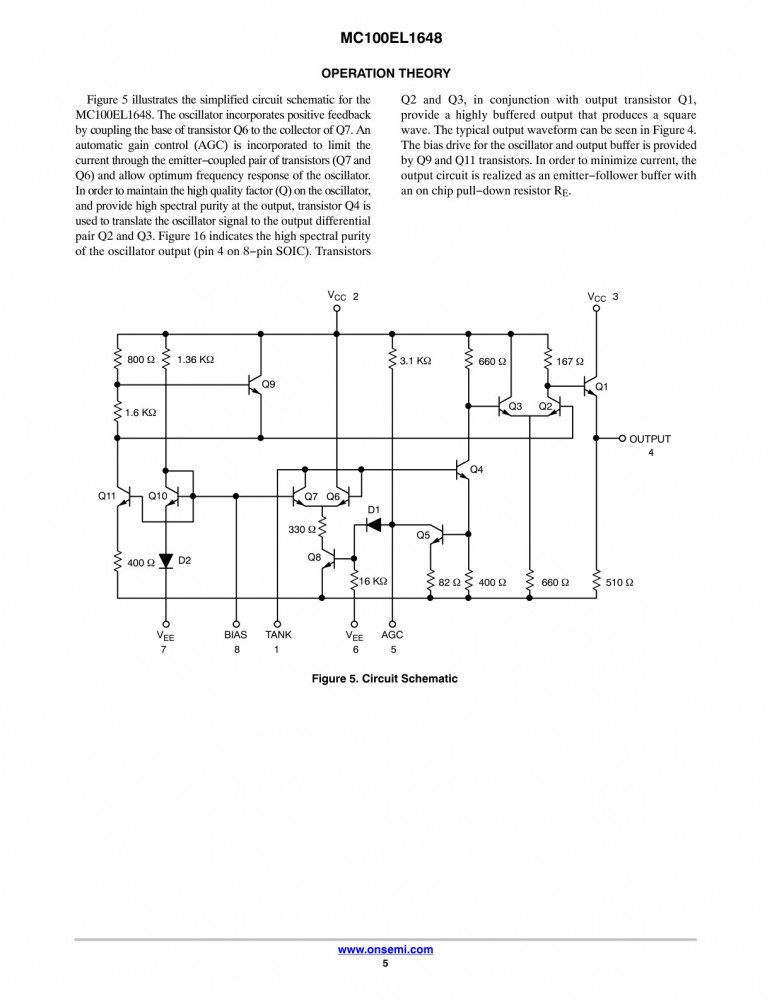 MC100EL1648 datasheet page 5