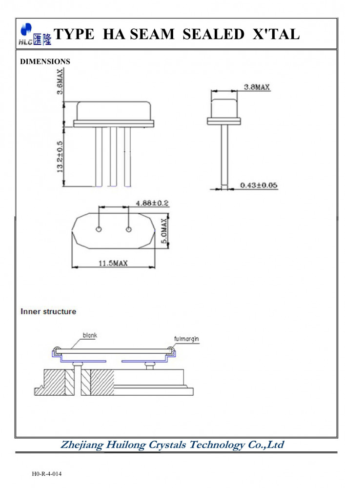 HA05529A001 dimensions and inner structure