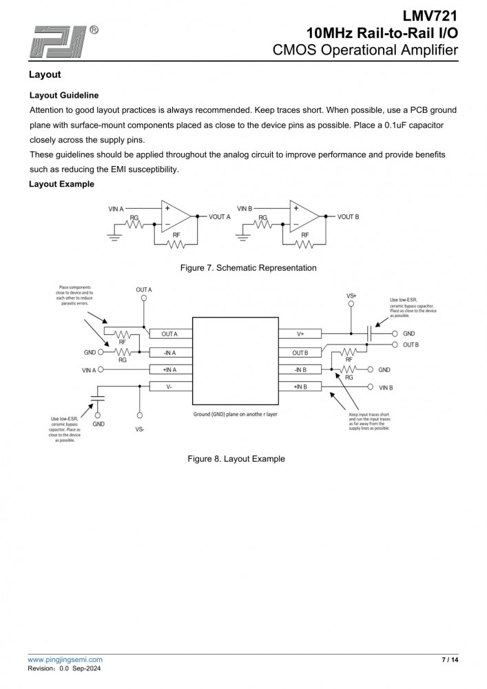 LMV721SE technical document page 7