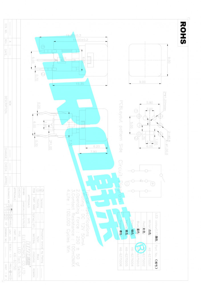 K6-6275D03 technical document