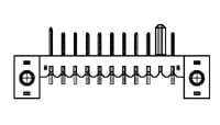 TE Connectivity 1827501-1 Blade Type Power Connector Assembly for sale