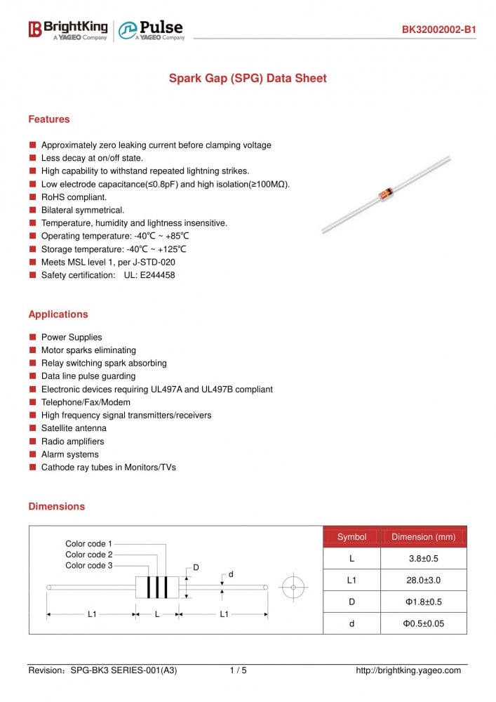 BK32002002-B1 datasheet page 1