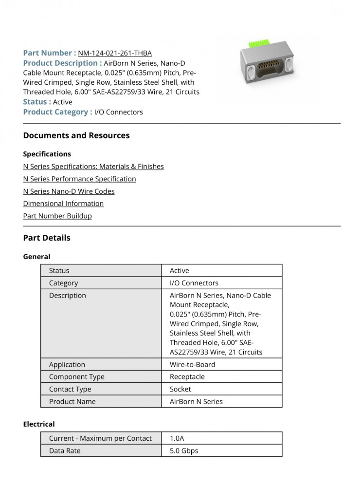 NM-124-021-261-THBA product document preview, page 1