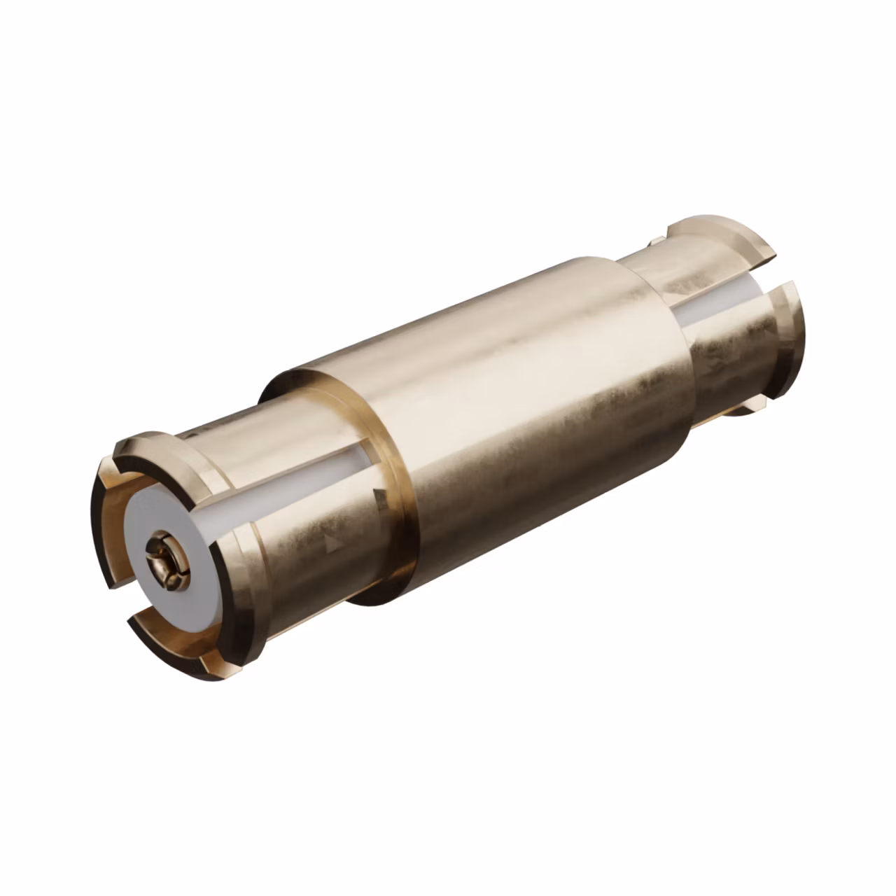 SMP Jack-to-SMP Jack Adapter, Straight, 11.40mm Length, 0.25µm Gold (Au) Plating, Tray, 50 Ohms for sale