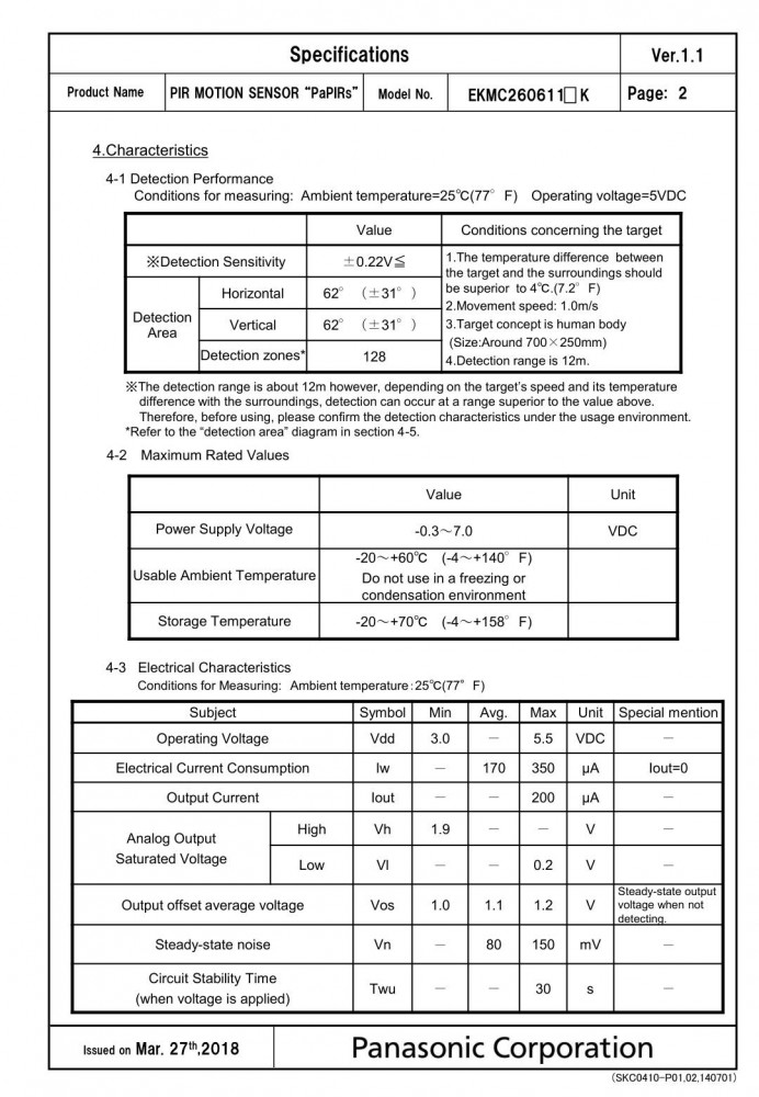 EKMC2606112K specification page 2