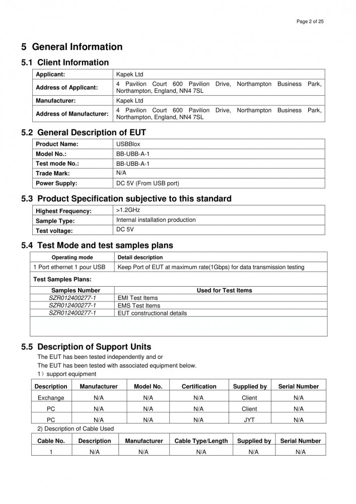 Technical document page 2