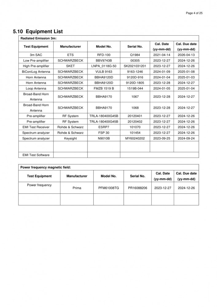 Technical document page 4