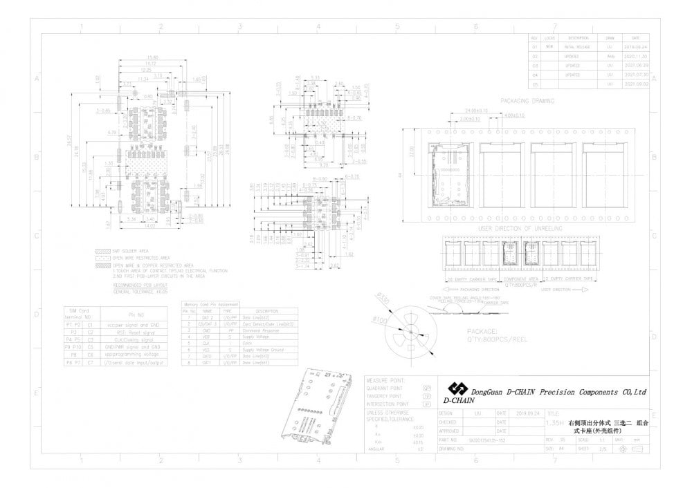 SA3201254135-152 technical drawing page 2