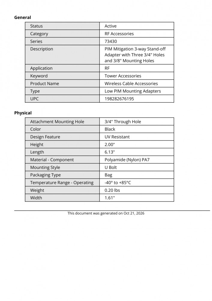 734300161 product document image, page 2