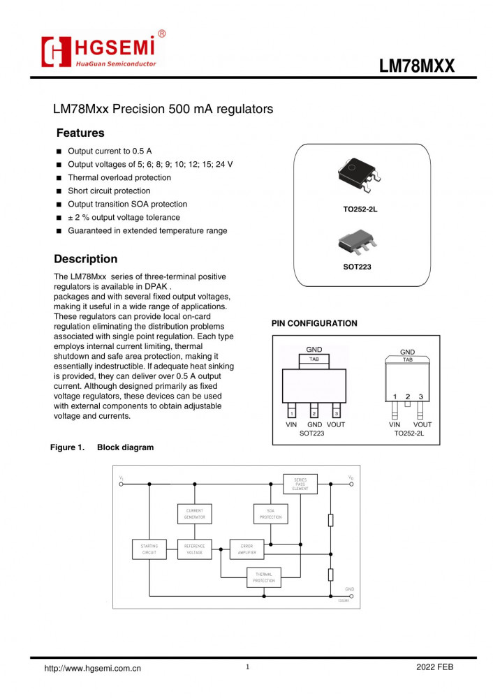 LM78M06CDT/TR datasheet page 1