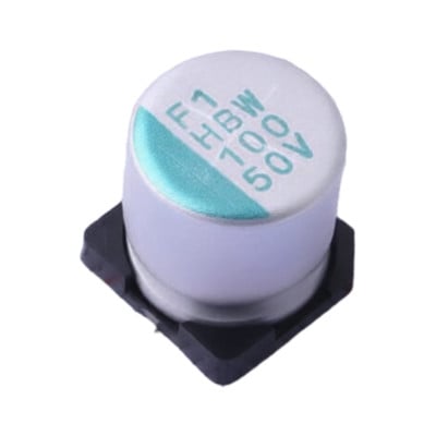 Lelon HBW101M1ETR-0608 Aluminum Polymer Capacitor