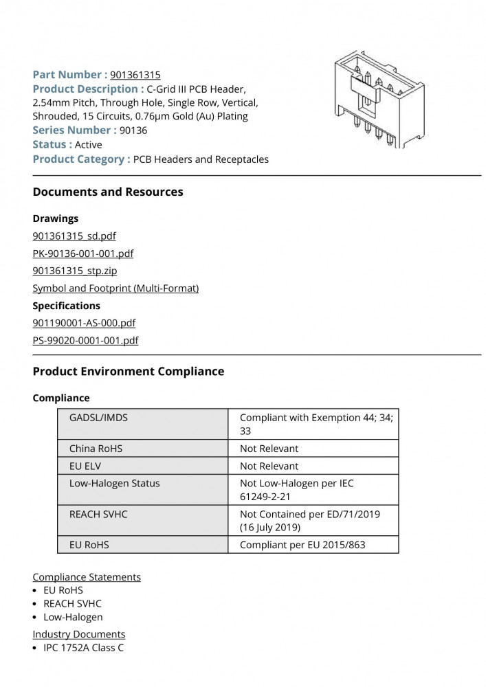 901361315 technical document preview, page 1