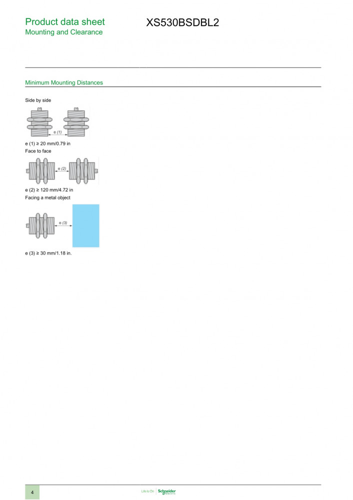 XS530BSDBL2 technical document page 4