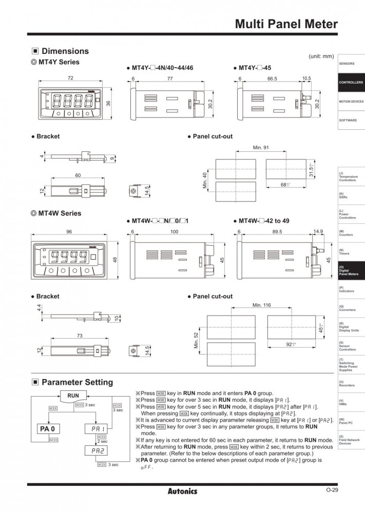 MT4Y/MT4W document page 5