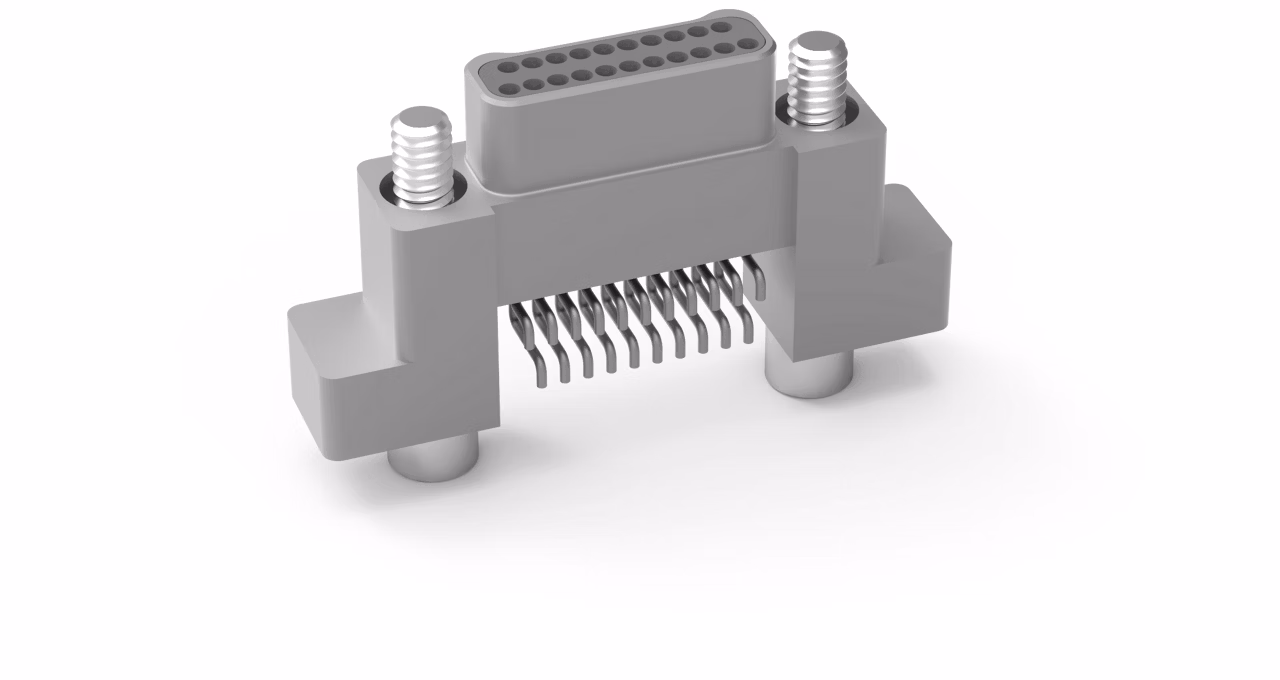 AirBorn N Series, Nano-D Board Mount Plug, 0.025