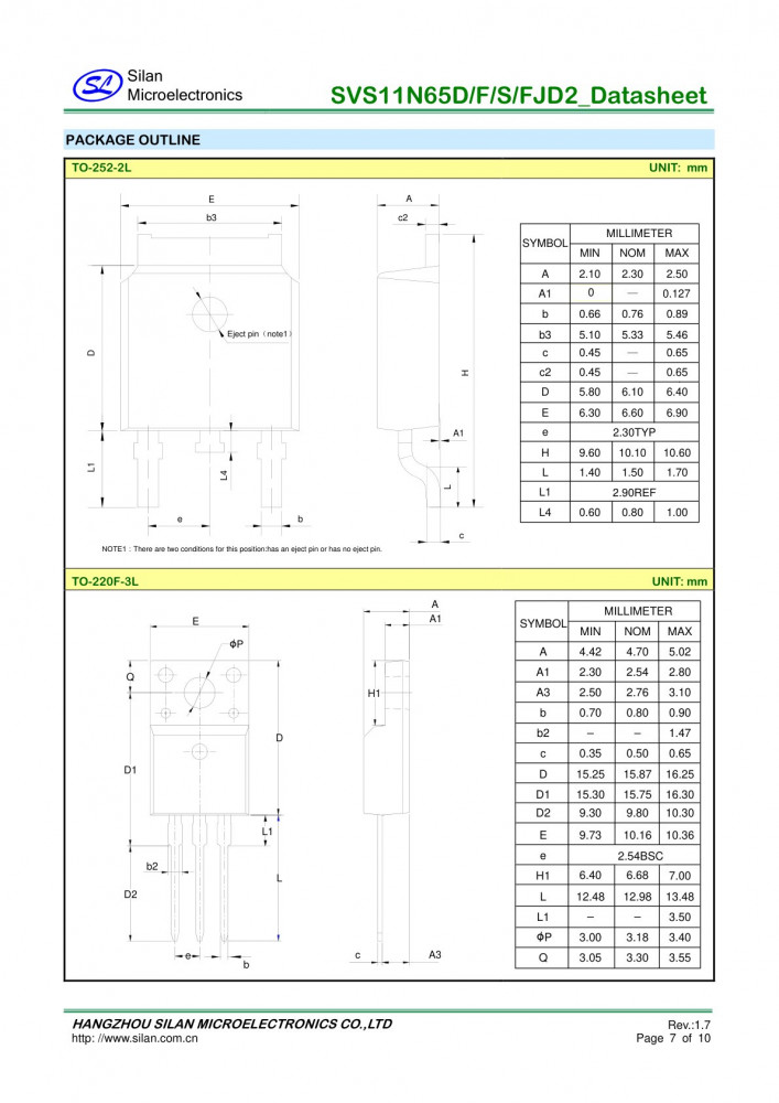 SVS11N65FJD2 datasheet page 7