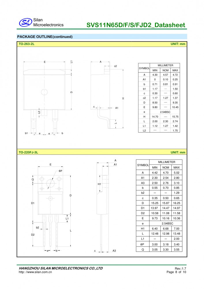 SVS11N65FJD2 datasheet page 8