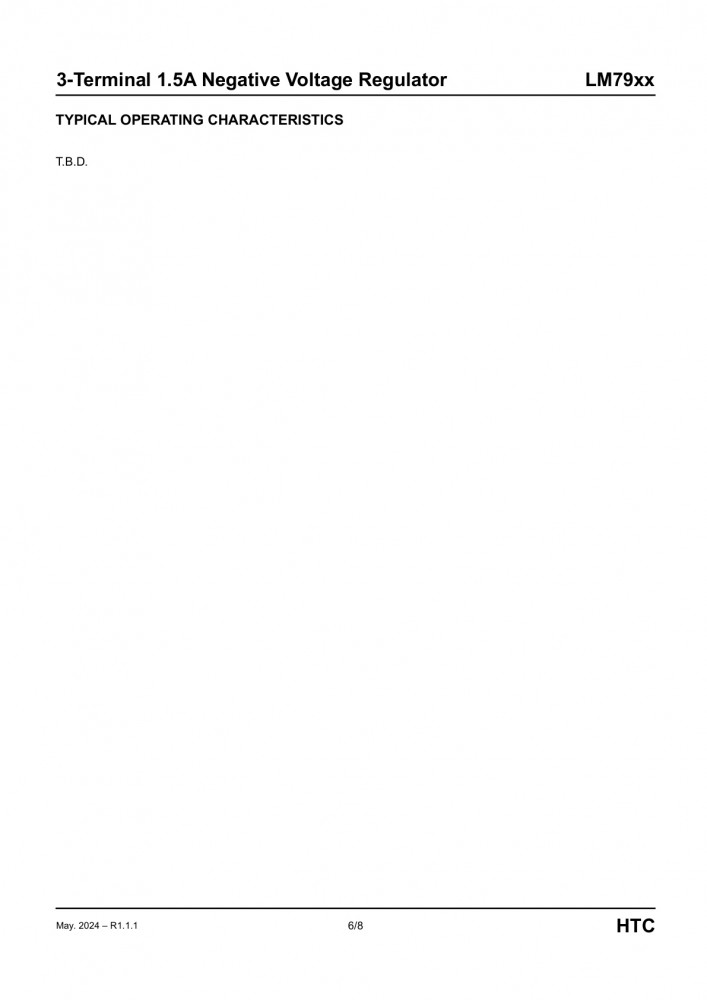 LM7905T datasheet page 6