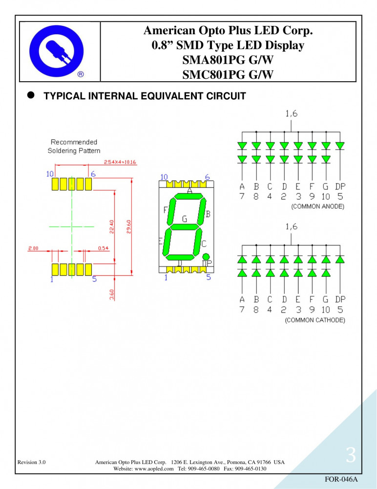 SMC801PG datasheet page 3