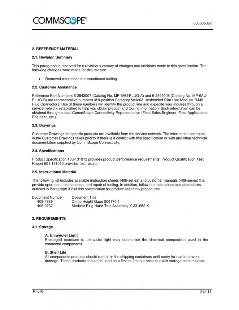 MP-6AU technical document page 2