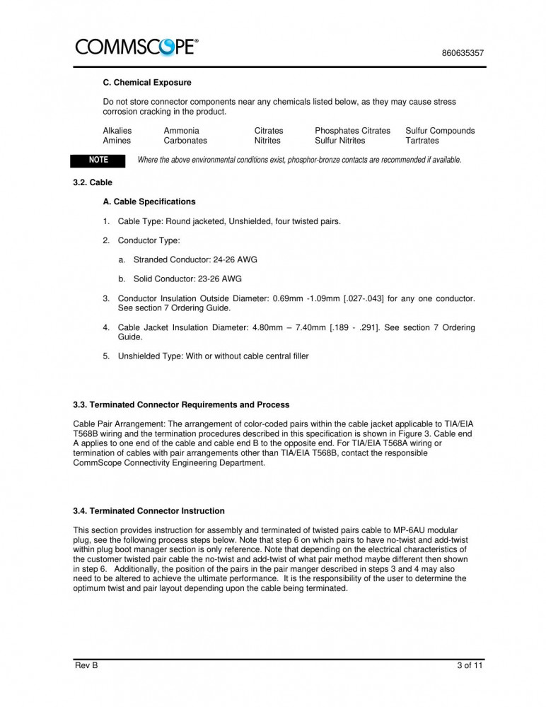 MP-6AU technical document page 3