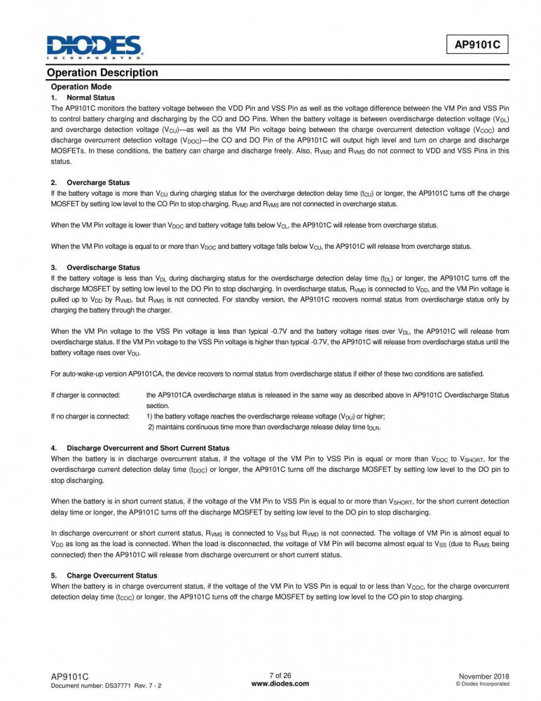 AP9101C datasheet page 7