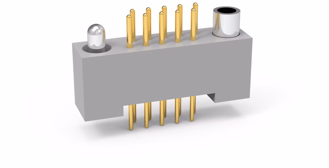 AirBorn R Series, Rectangular Board Mount Plug, Vertical, Plastic Body, Dual Row, 0.075