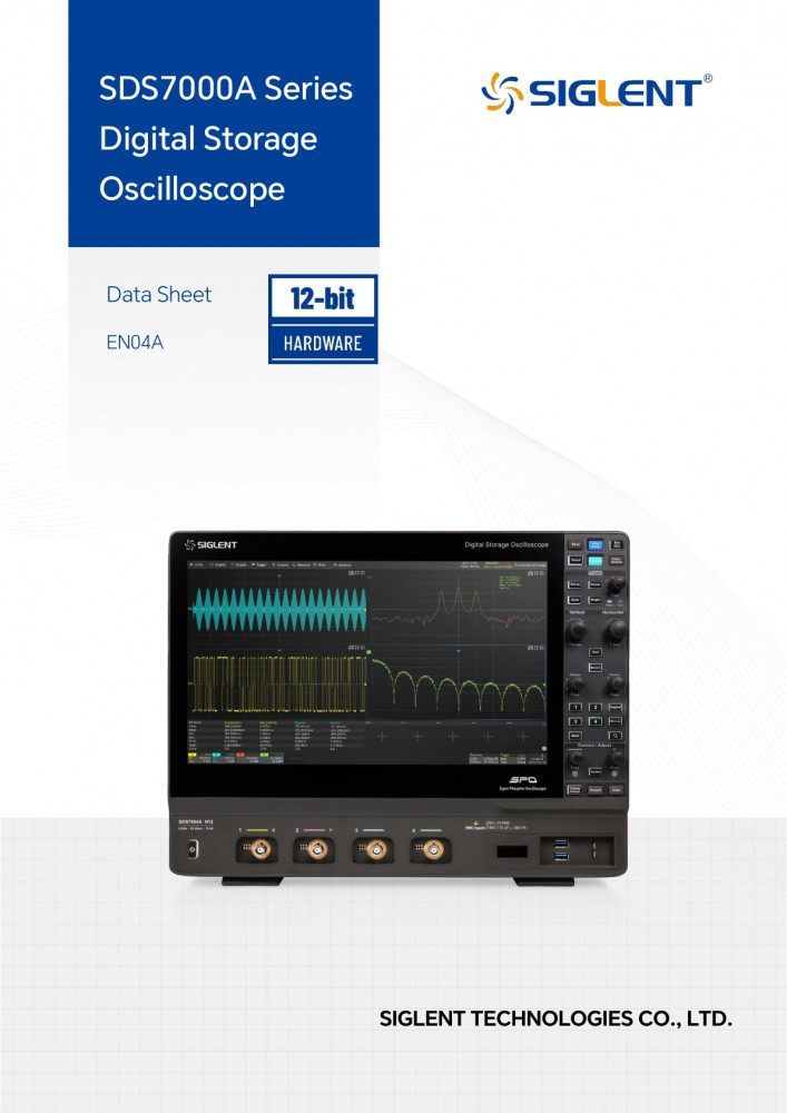 SDS7000A datasheet page 1
