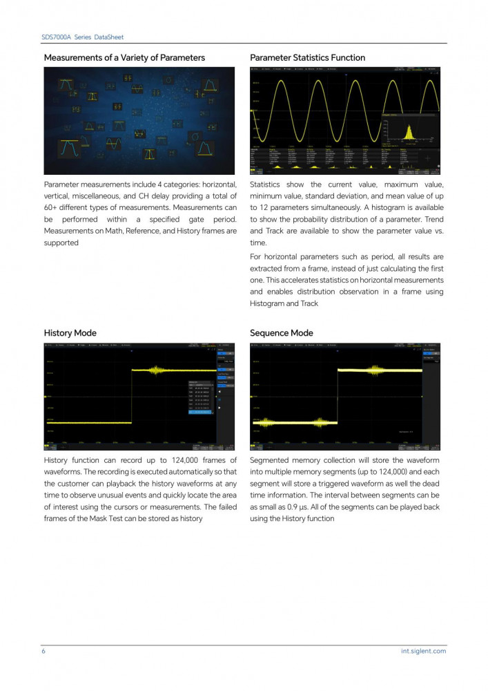SDS7000A datasheet page 7