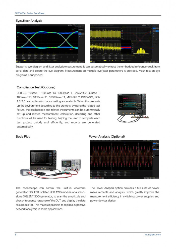 SDS7000A datasheet page 9