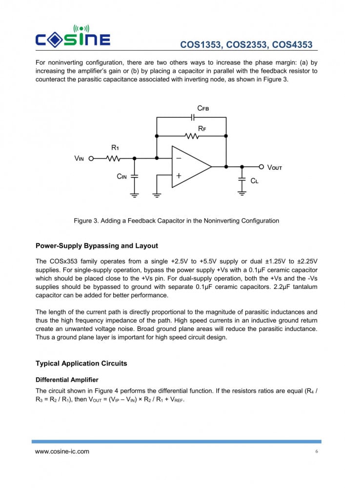 COS2353SR datasheet page 6