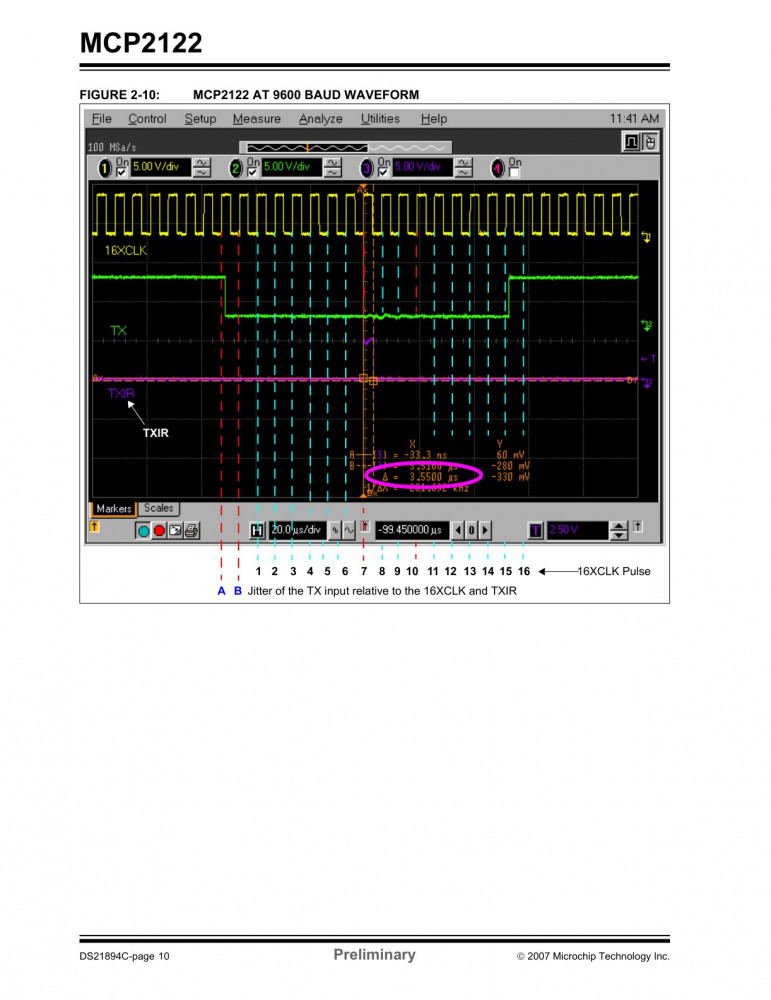 MCP2122 datasheet page 10