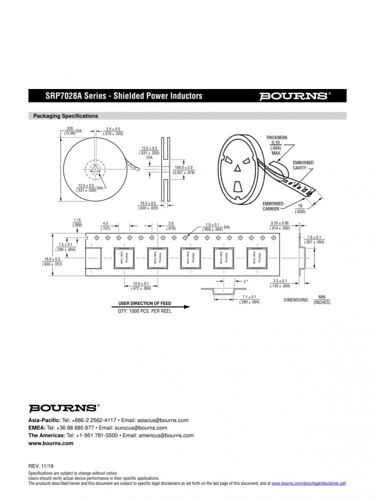 Bourns SRP7028A datasheet page 4