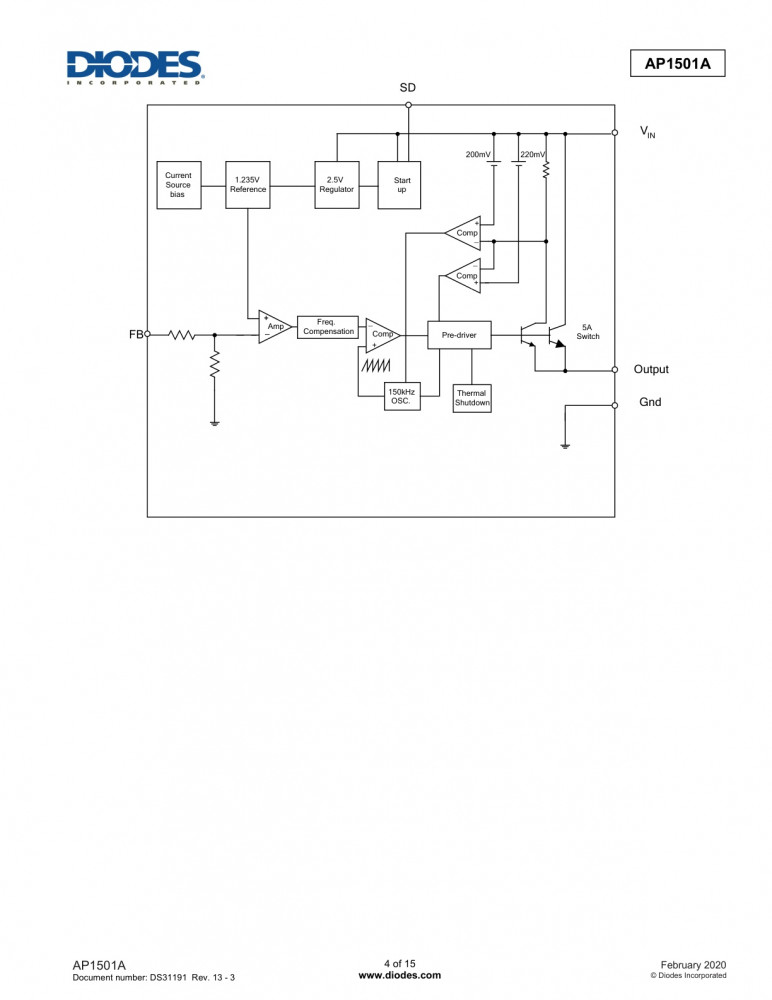 AP1501A datasheet page 4
