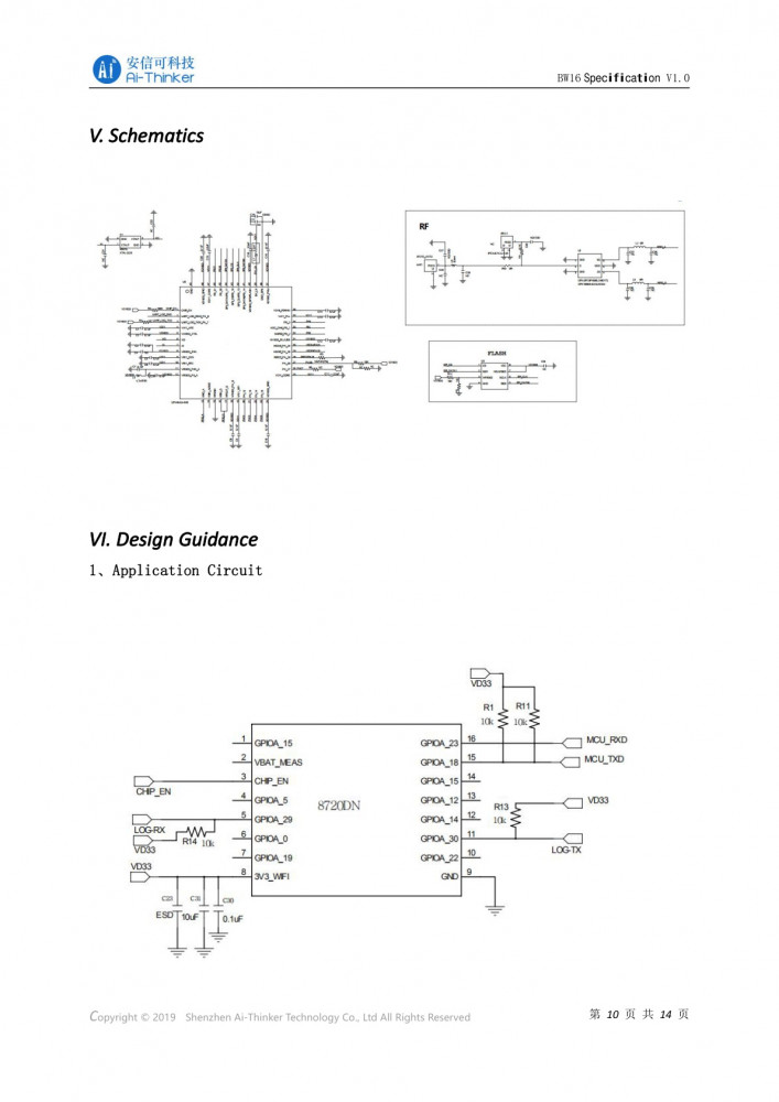 BW16 datasheet page 10