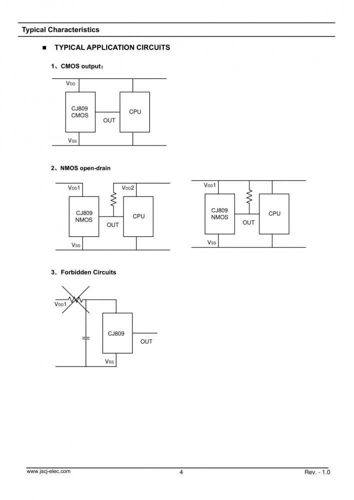 CJ809 datasheet page 4