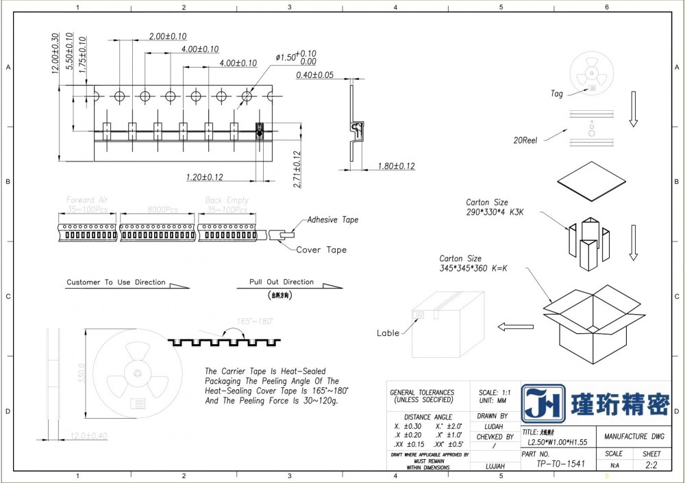 TP-T0-1541 technical document page 2