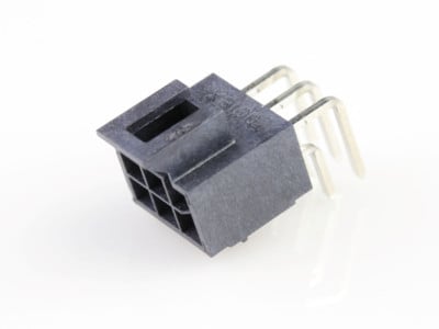 0.80mm Pitch, iPass I/O Surface Mount Receptacle, Vertical, Internal Assembly with Shell, 68 Circuit, 0.38µm Gold (Au), Through Hole Option, Tail Length 2.79mm, Right Key
