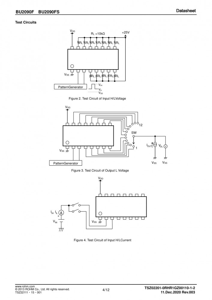 BU2090FS-E2 datasheet page 4