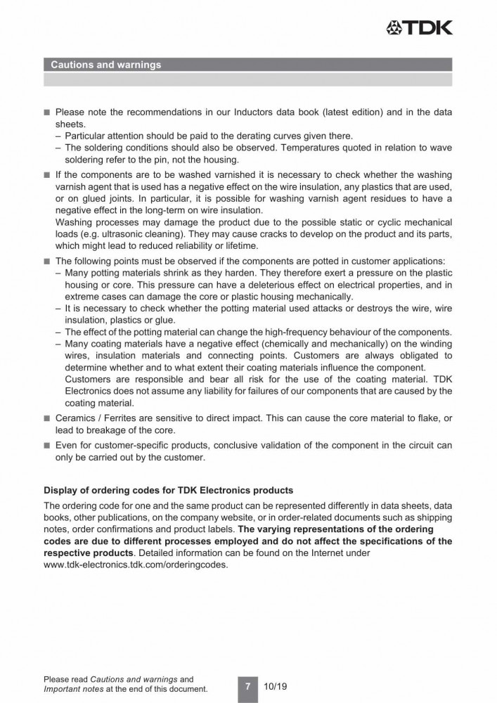 B82453C series technical document page 7