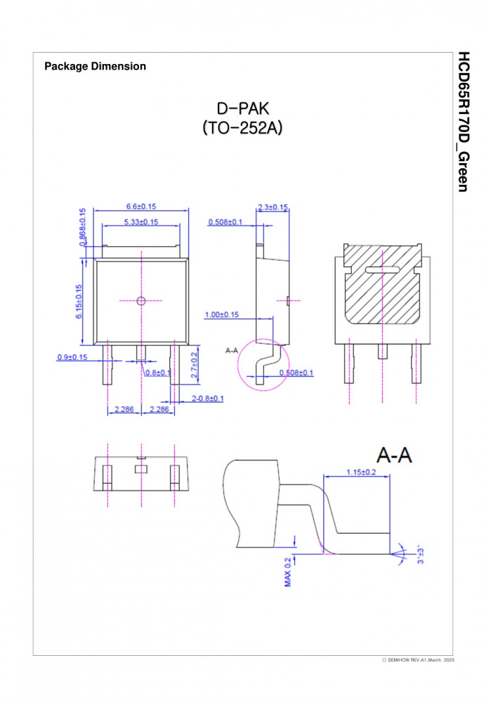 HCD65R170D datasheet page 7