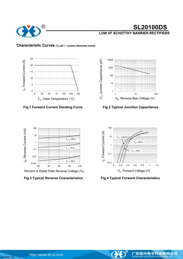 SL20100DS datasheet page 2